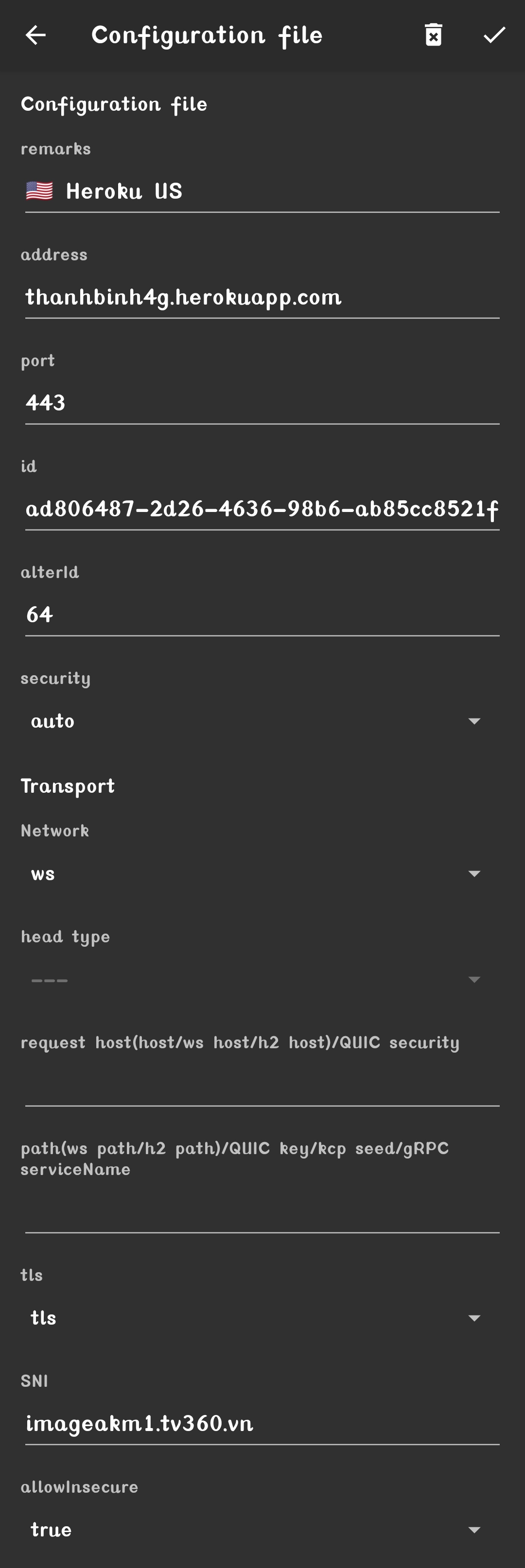 GitHub - thanhbinh-ic/4GFREE: Được sử dụng để triển khai V2Ray WebSocket trên Heroku.