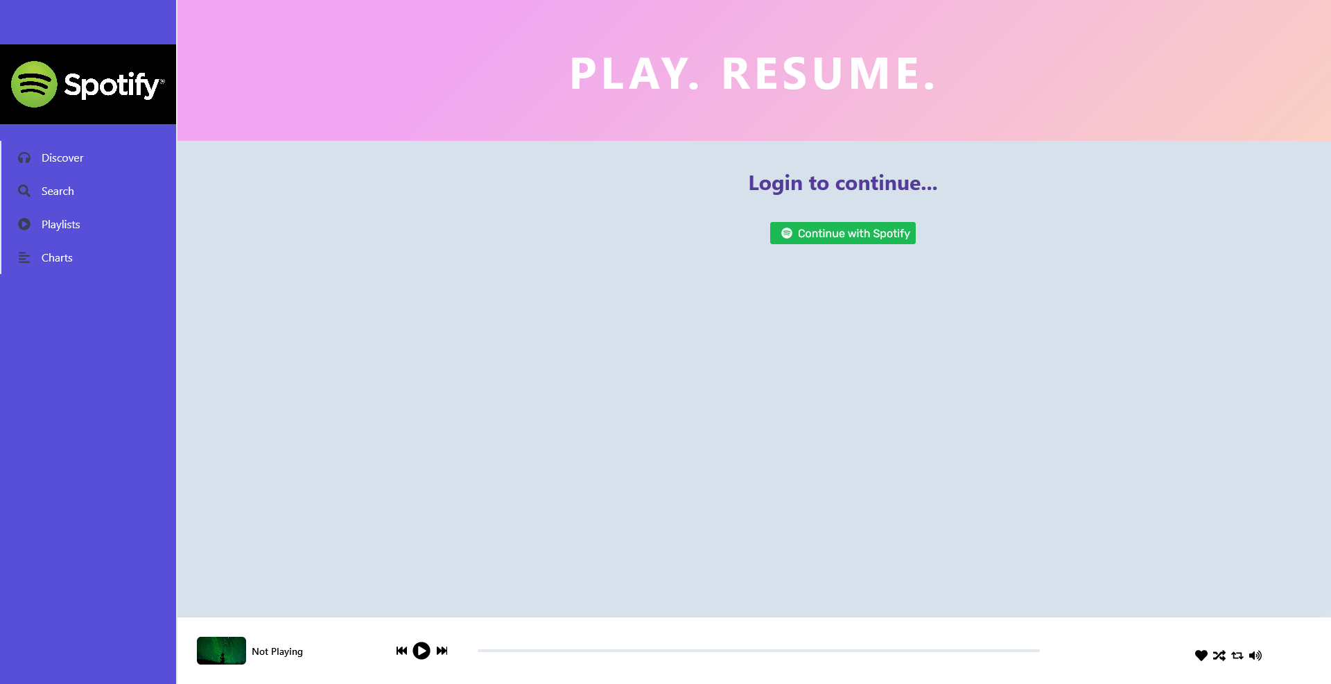 spotify_app - Codesandbox