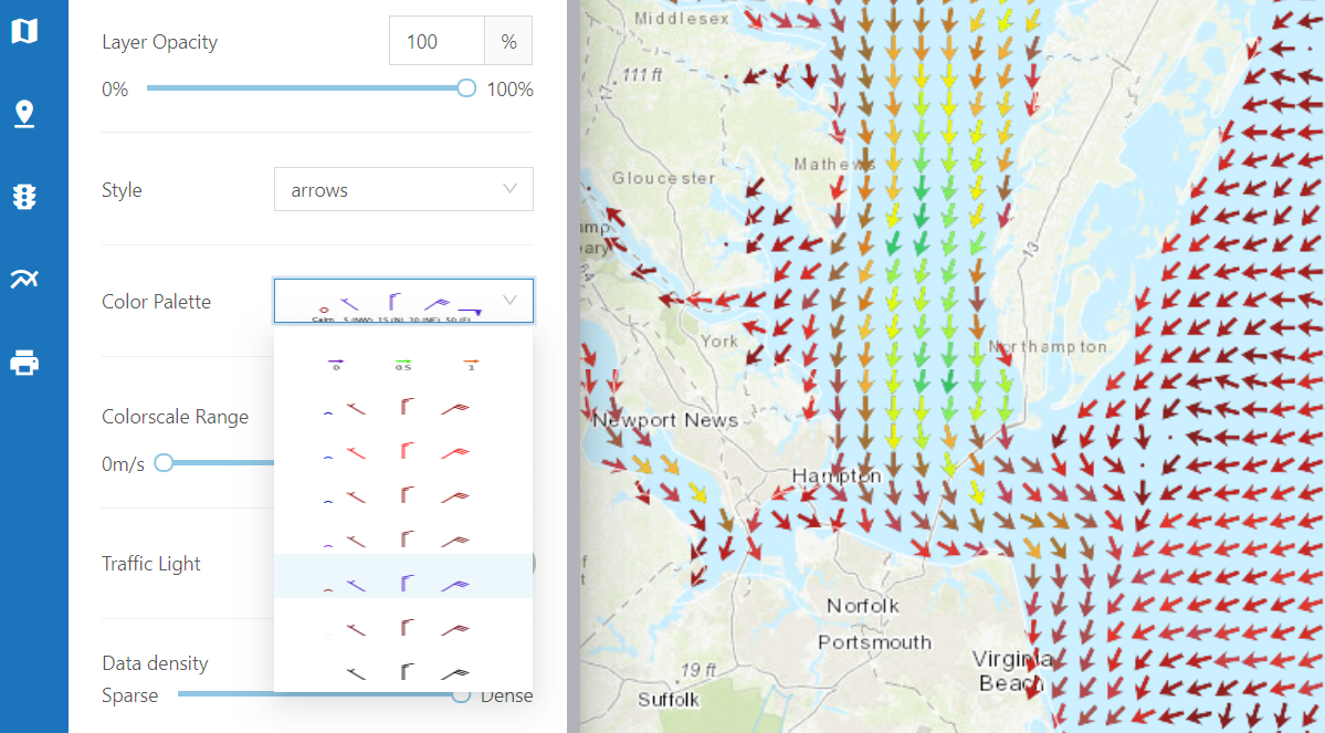 Improve the Look of the Color Palette Option in Vector Layer Settings · Issue #229 · asascience ...