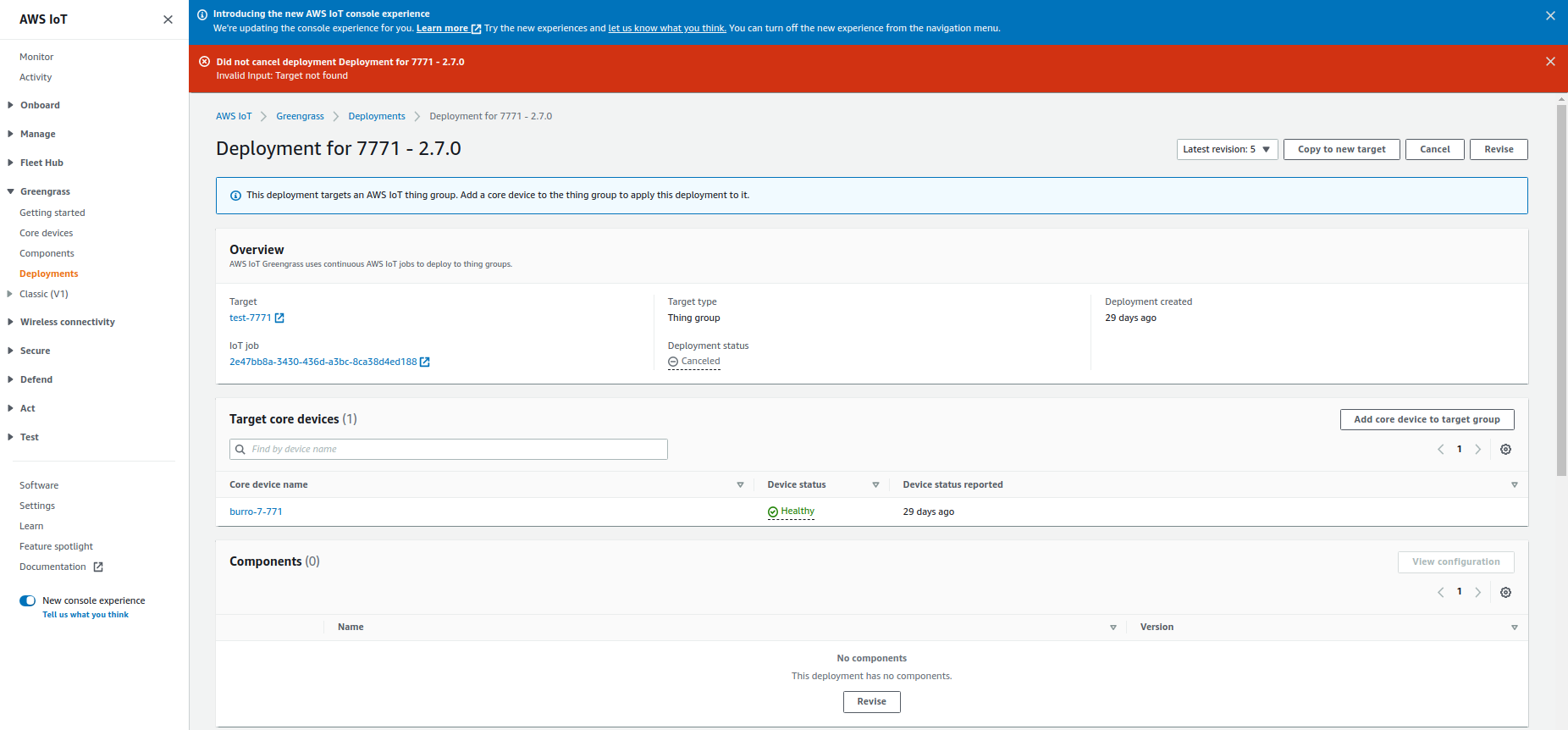 (greengrass): Cannot delete deployment · Issue #1050 · aws-greengrass ...