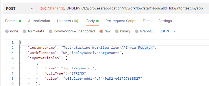 GitHub - cjrentier/ION-API-Workflow: Demo on using ION API to call a ...