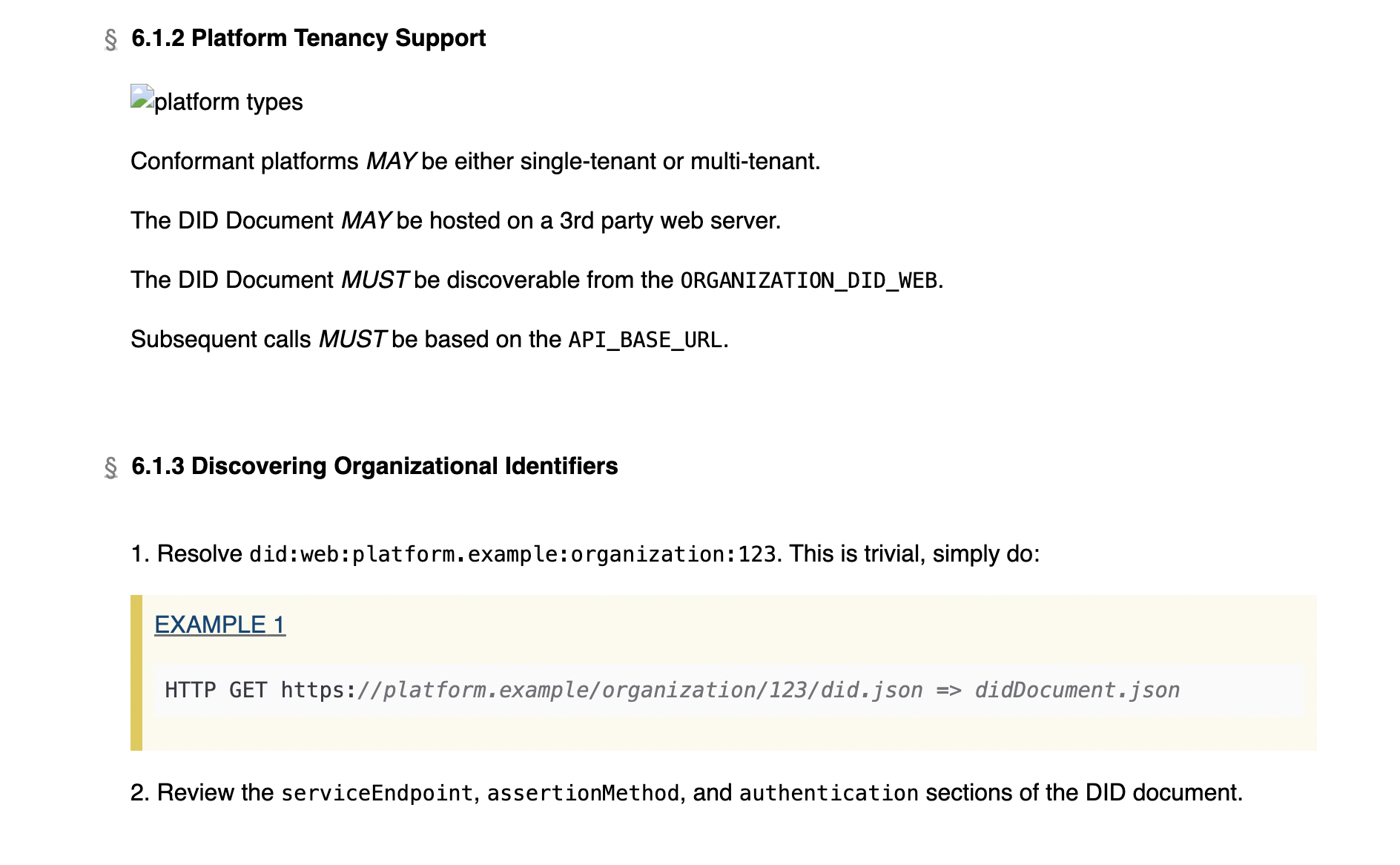 normatively defining service endpoints · Issue #543 · w3c-ccg/traceability-interop · GitHub