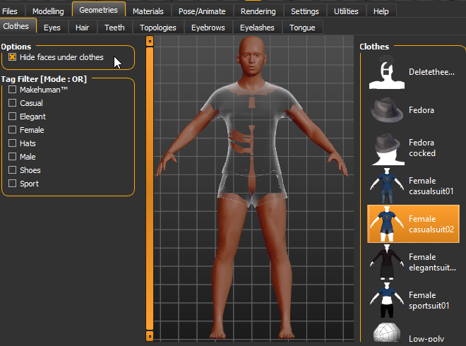 'Hide faces under clothes' feature not working for all Topologies · Issue #78 ...