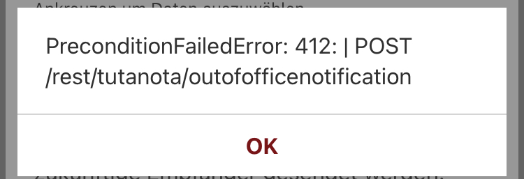 Precondition does not work on iOS · Issue #2785 · tutao/tutanota · GitHub