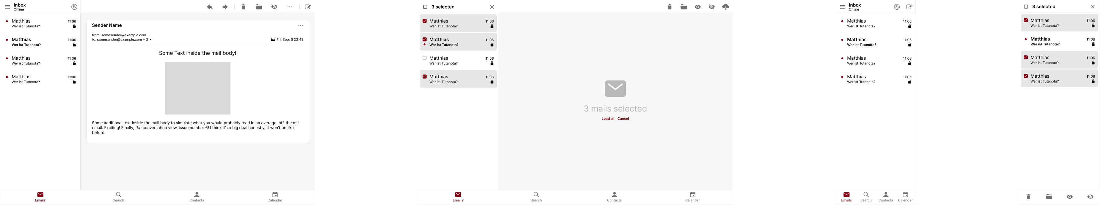 Change mobile layouts & improve the design · Issue #5408 · tutao ...