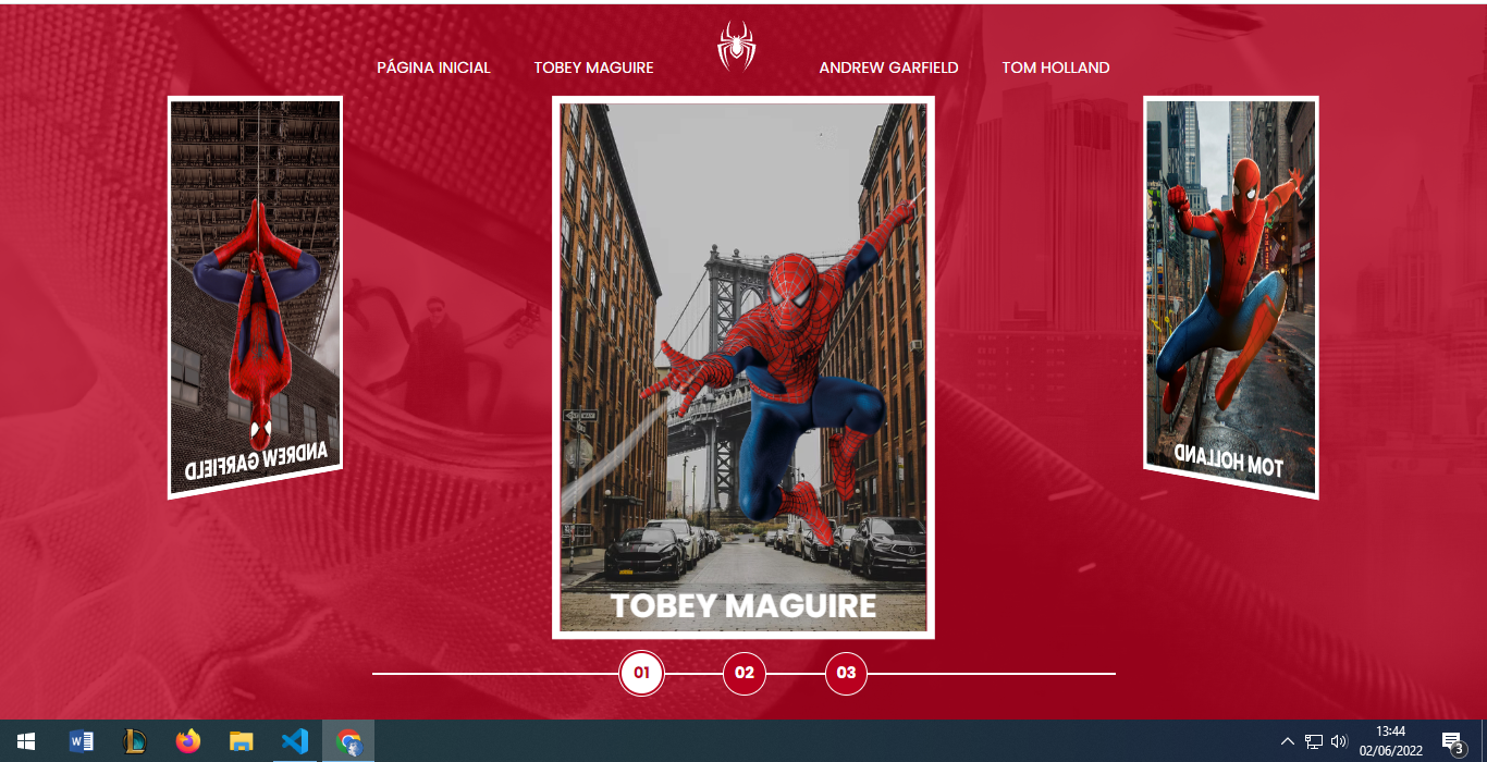 GitHub - arthurdias03/Multiverso-Spiderman: Site sobre o multiverso do homem aranha utilizando ...