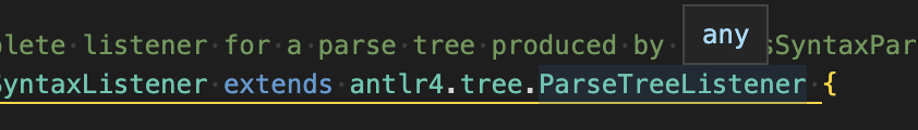 [typescript] Expose tree namespace in types for better type inference · Issue #4270 · antlr ...