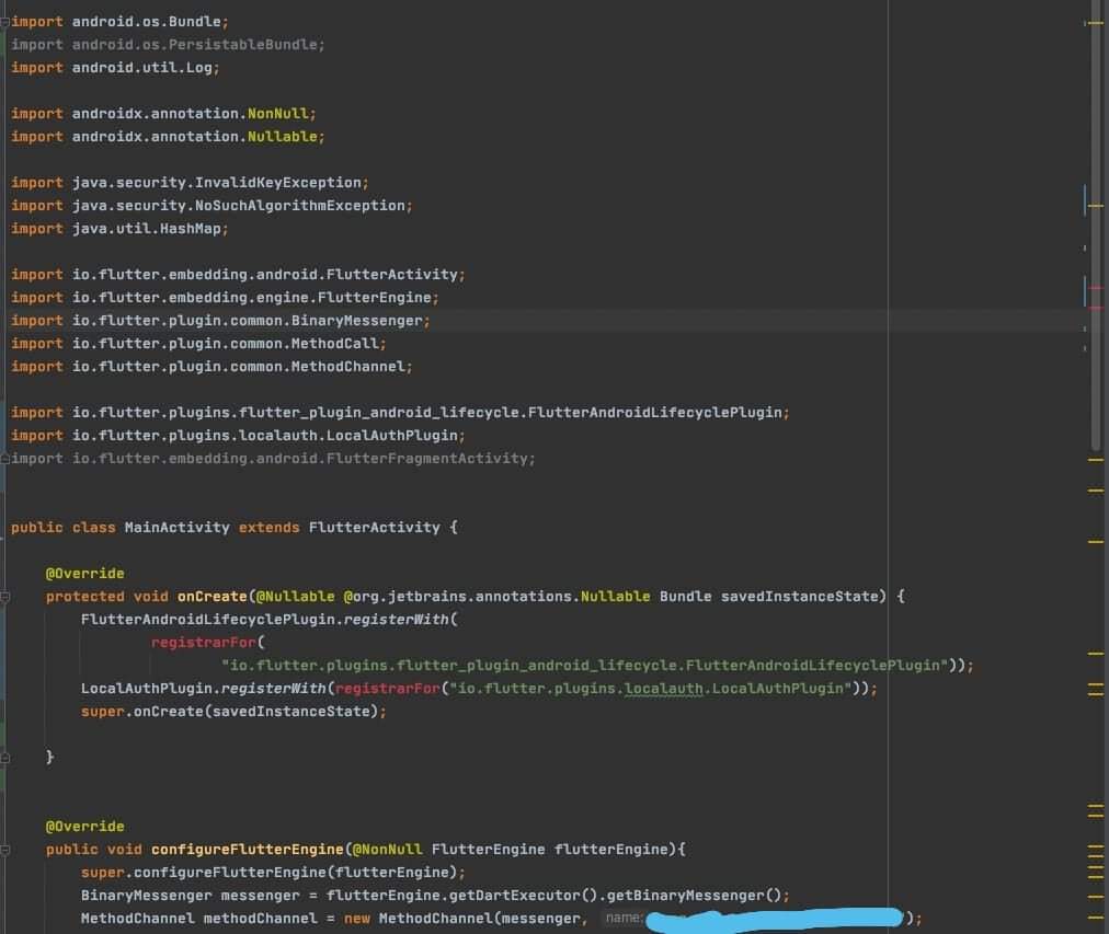 local_auth and platform channel in the same application (help wanted ... local_auth and platform channel in the same application (help wanted ...