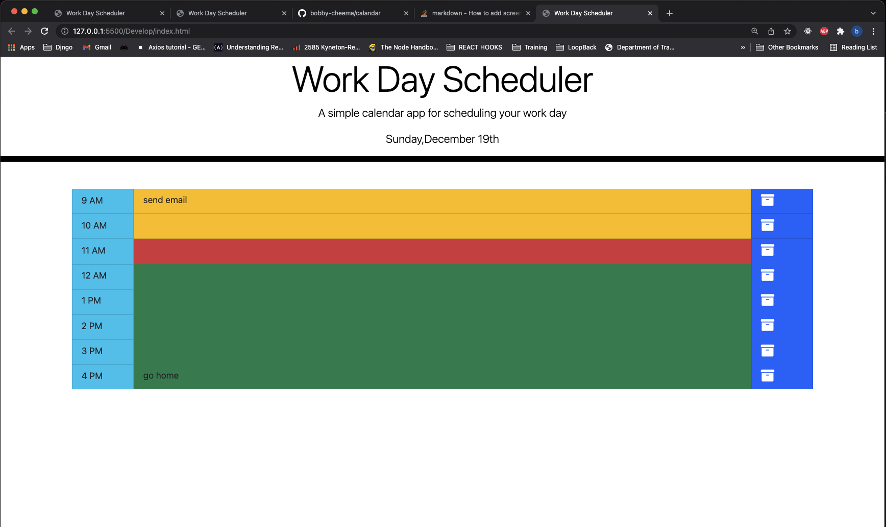 GitHub - bobby-cheema/calandar