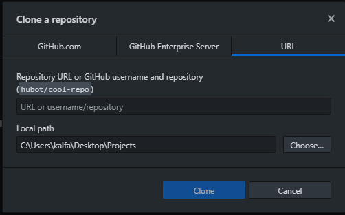 Open in Desktop button fails to work if clone modal is open · Issue #7961 · desktop/desktop · GitHub