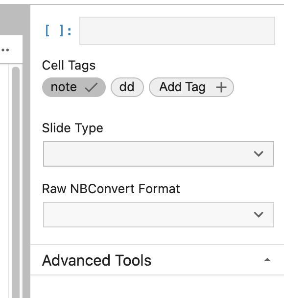 Edit and Delete Tags in Property Inspector · Issue #11931 · jupyterlab/jupyterlab · GitHub