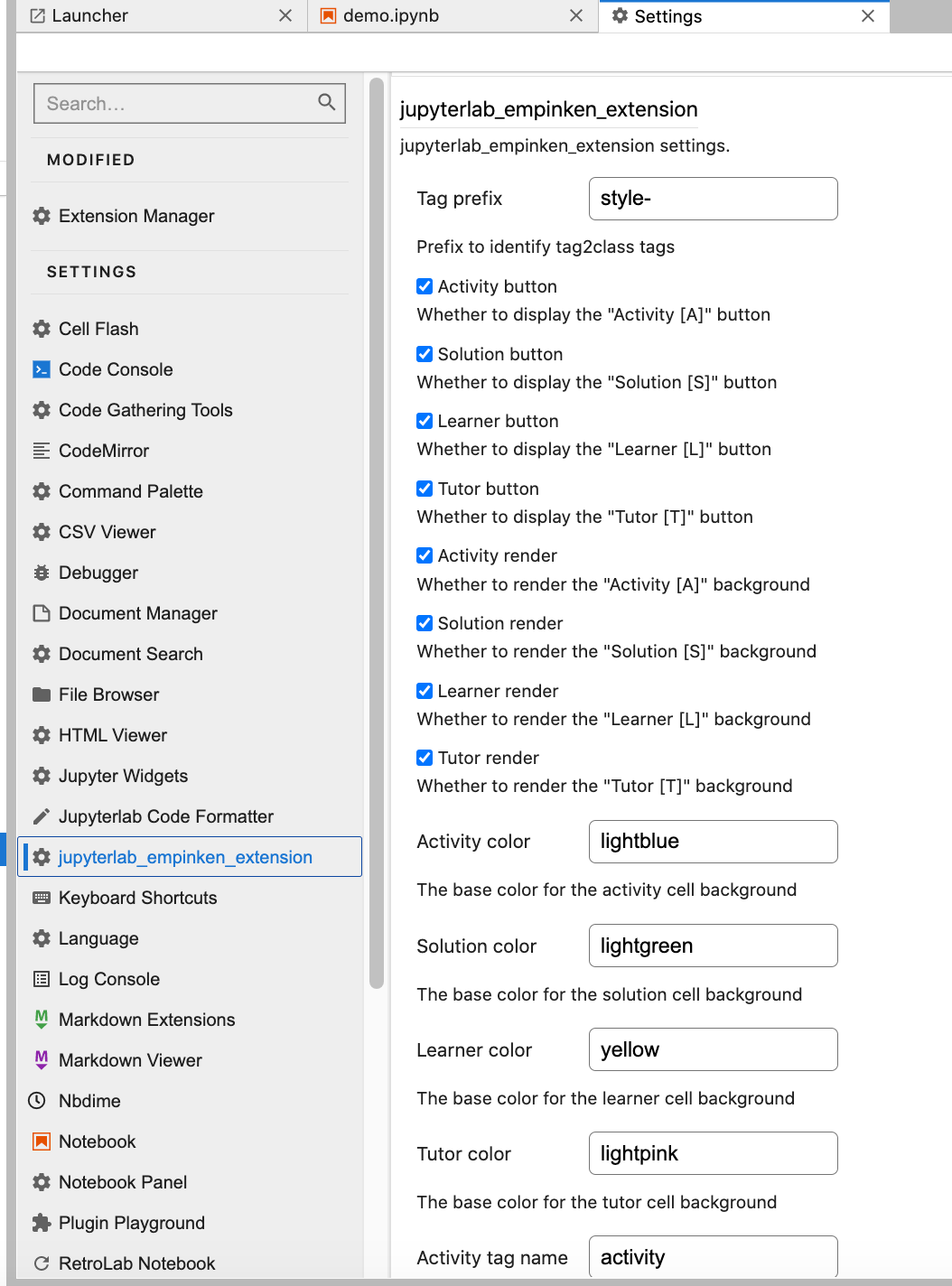 GitHub - innovationOUtside/jupyterlab_empinken_extension: Coloured JupyterLab / RetroLab ...