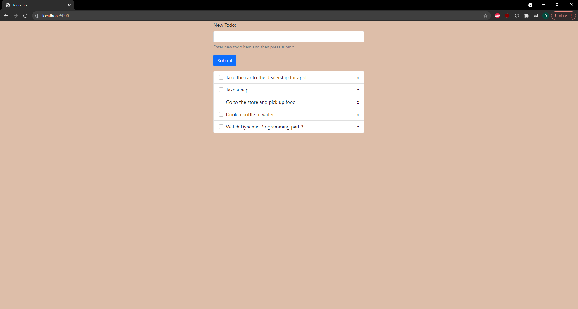 GitHub - rocketbal/Todoapp