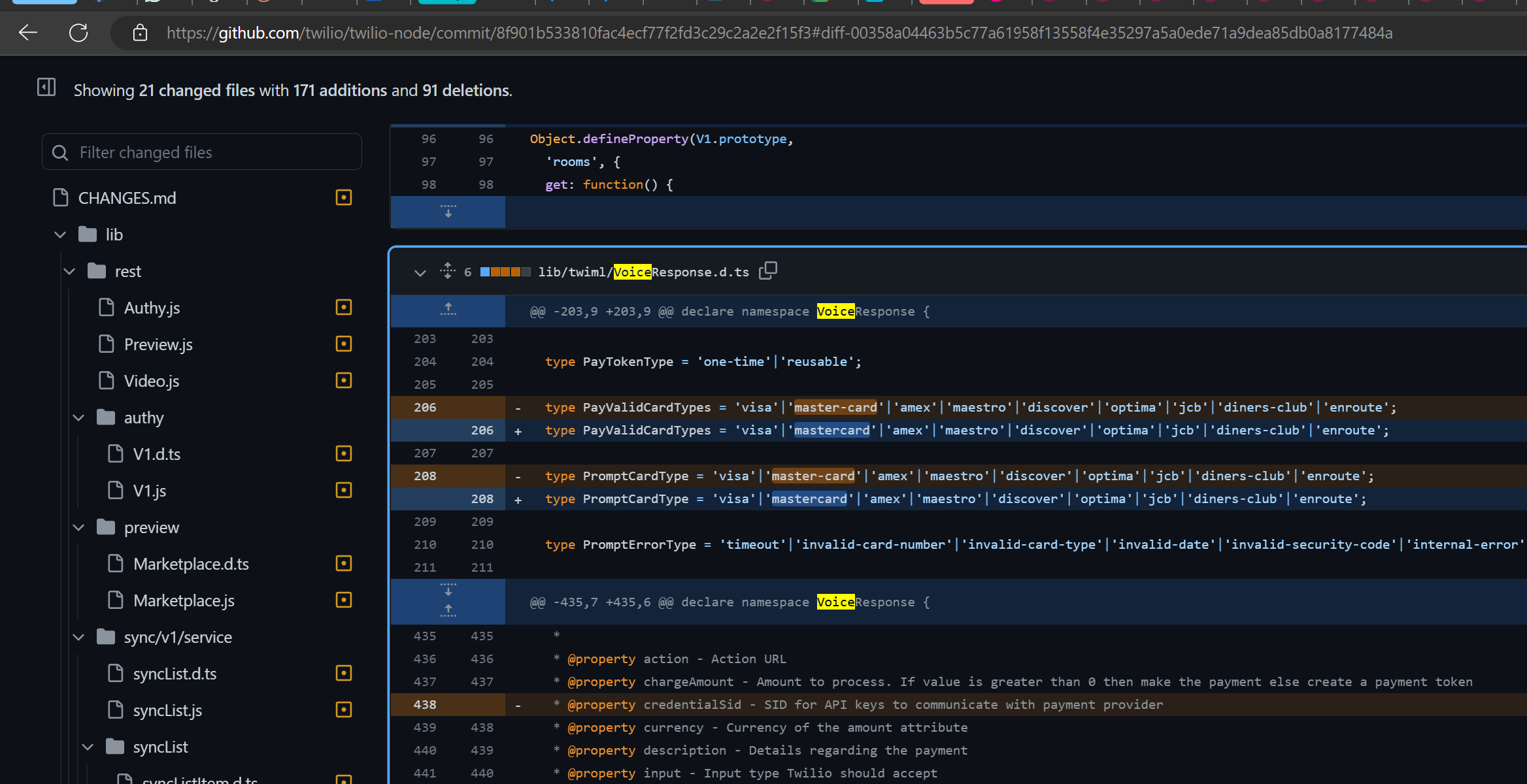 Wrong `promptattributes` Interface Implementation · Issue 825 · Twilio Twilio Node · Github