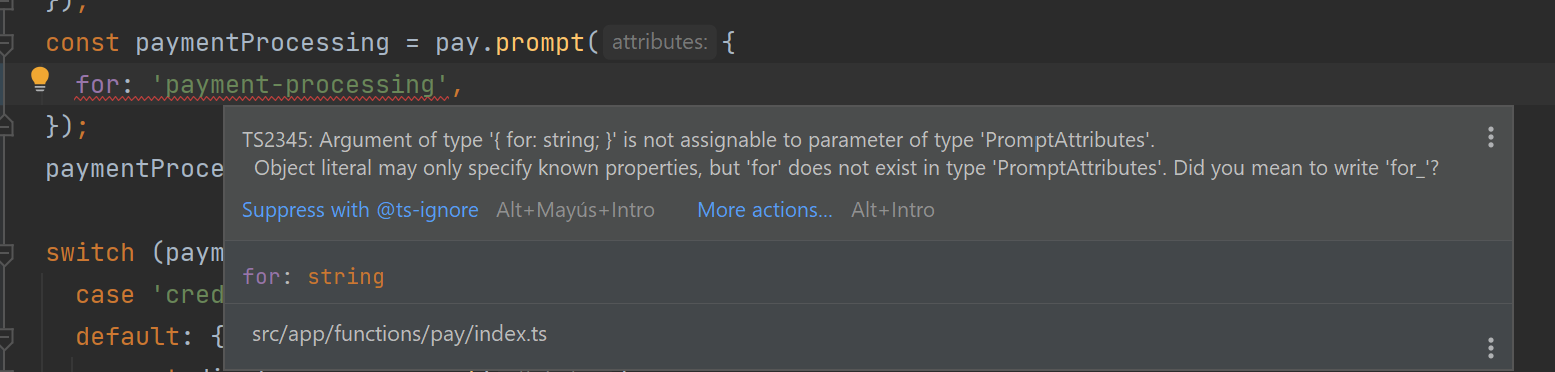 Wrong `promptattributes` Interface Implementation · Issue 825 · Twilio Twilio Node · Github
