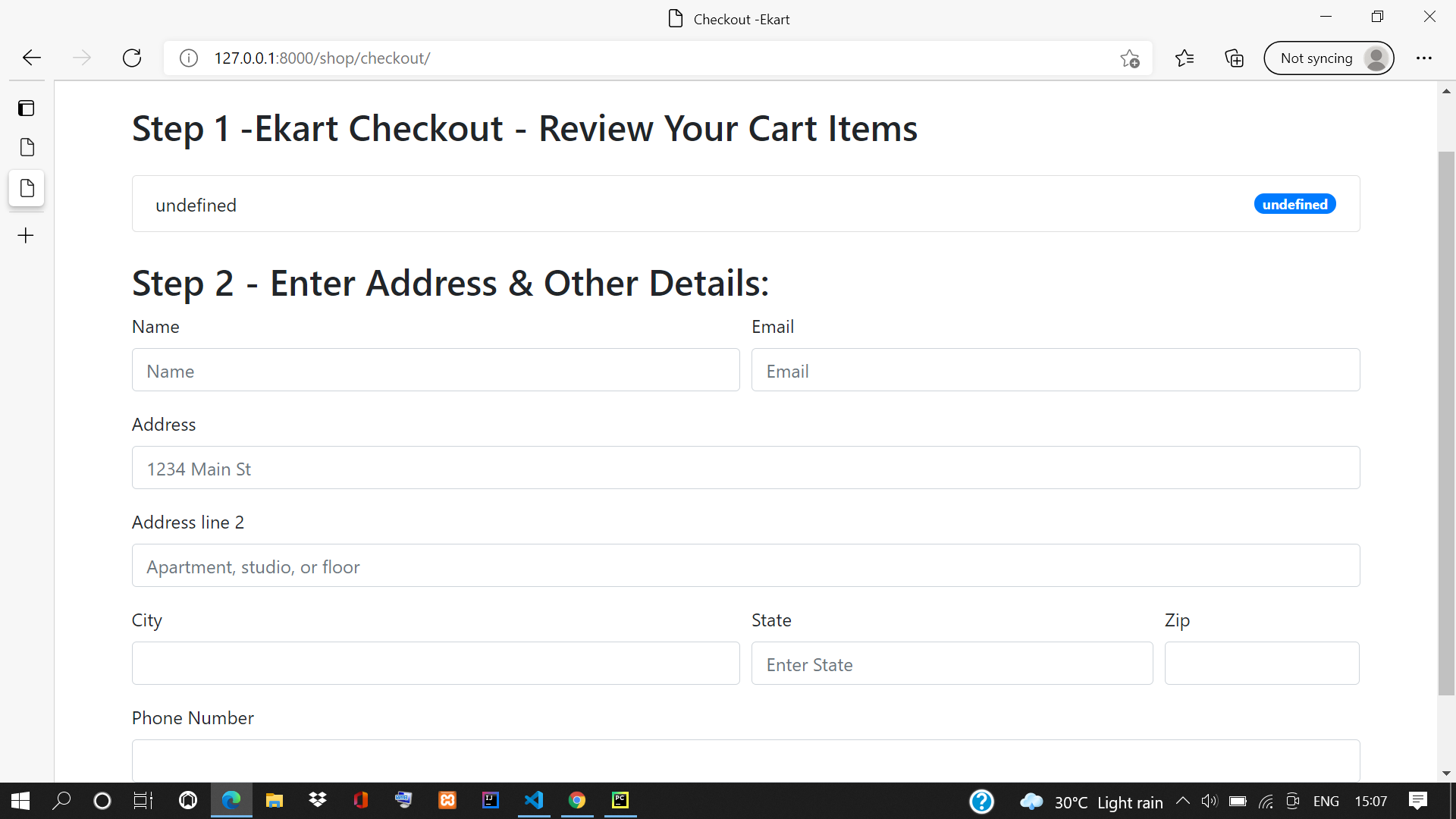 Github Vinaay174 Ekart E Commerce Website
