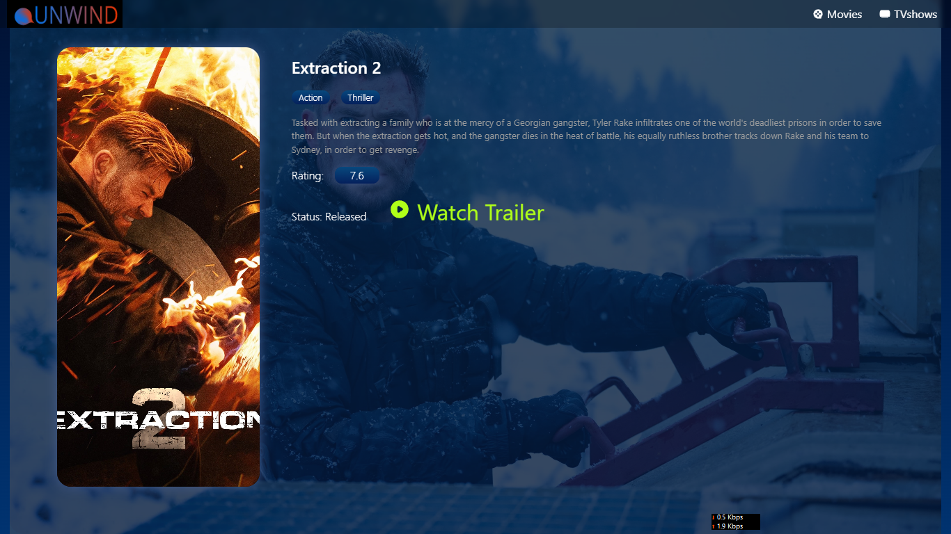 GitHub - MAYANKRATRE10/UNWIND: MERN stack MOVIE WEB APP