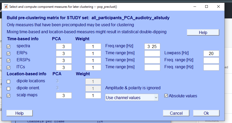 Preclutsering error · Issue #443 · sccn/eeglab · GitHub