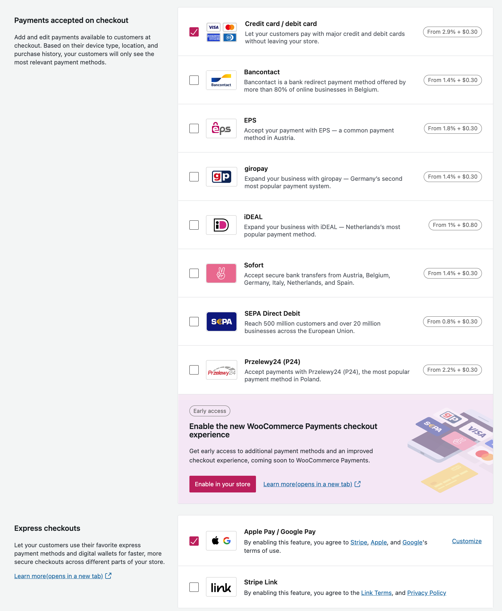 Stripe Link is available for non-US accounts when UPE is enabled · Issue #4668 · Automattic ...