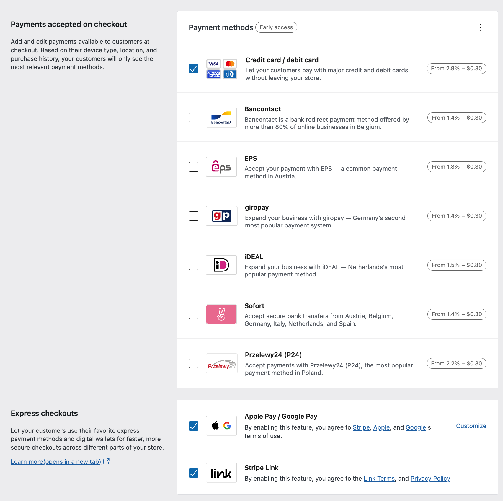 Stripe Link is available for non-US accounts when UPE is enabled · Issue #4668 · Automattic ...