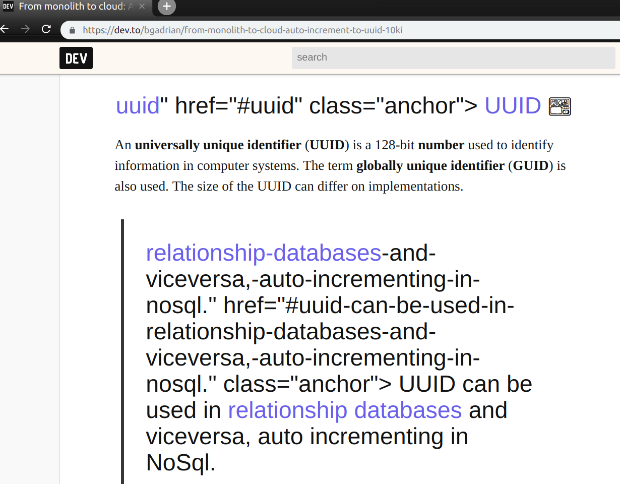 Ui Header Links Broken Html · Issue 1176 · Forem Forem · Github