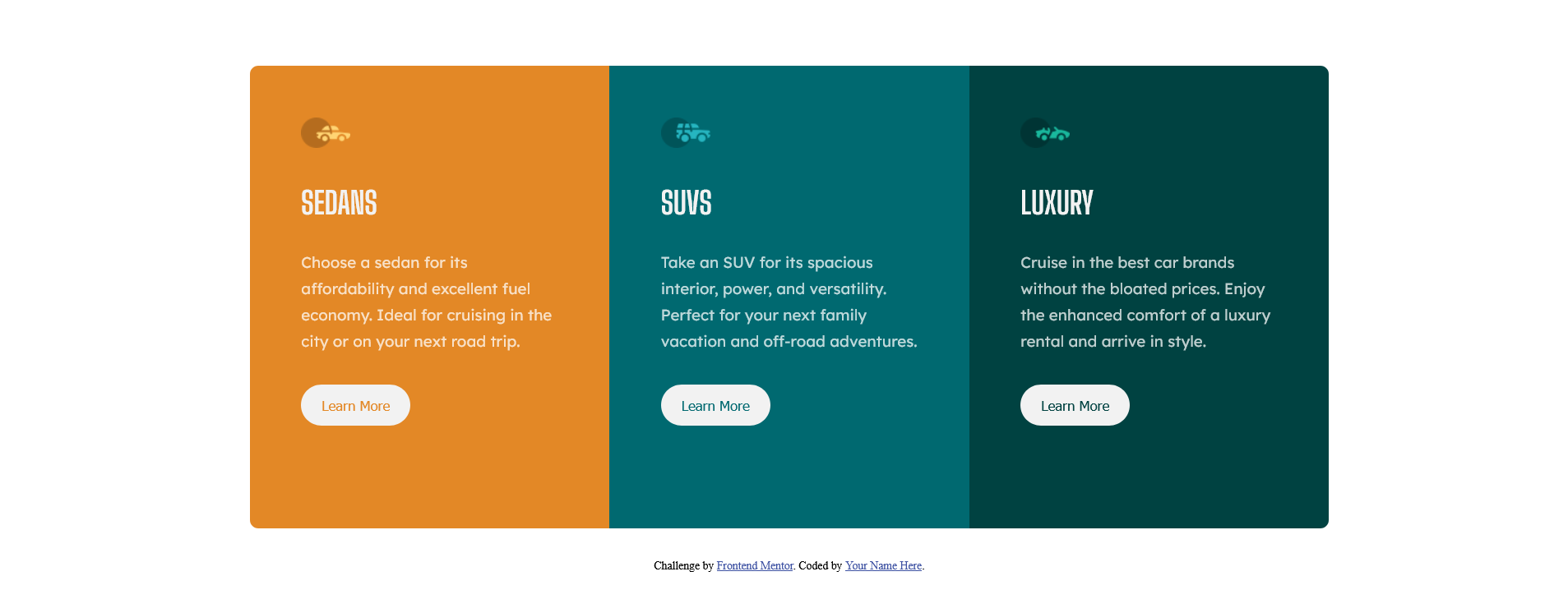 GitHub - ShivamRani/3-Column-preview-card: Frontend Mentor Challenge