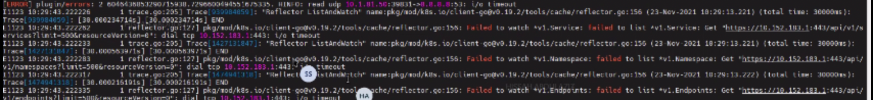 HINFO: read udp 10.1.81.29:58070->10.1.162.250:53: i/o timeout · Issue ...