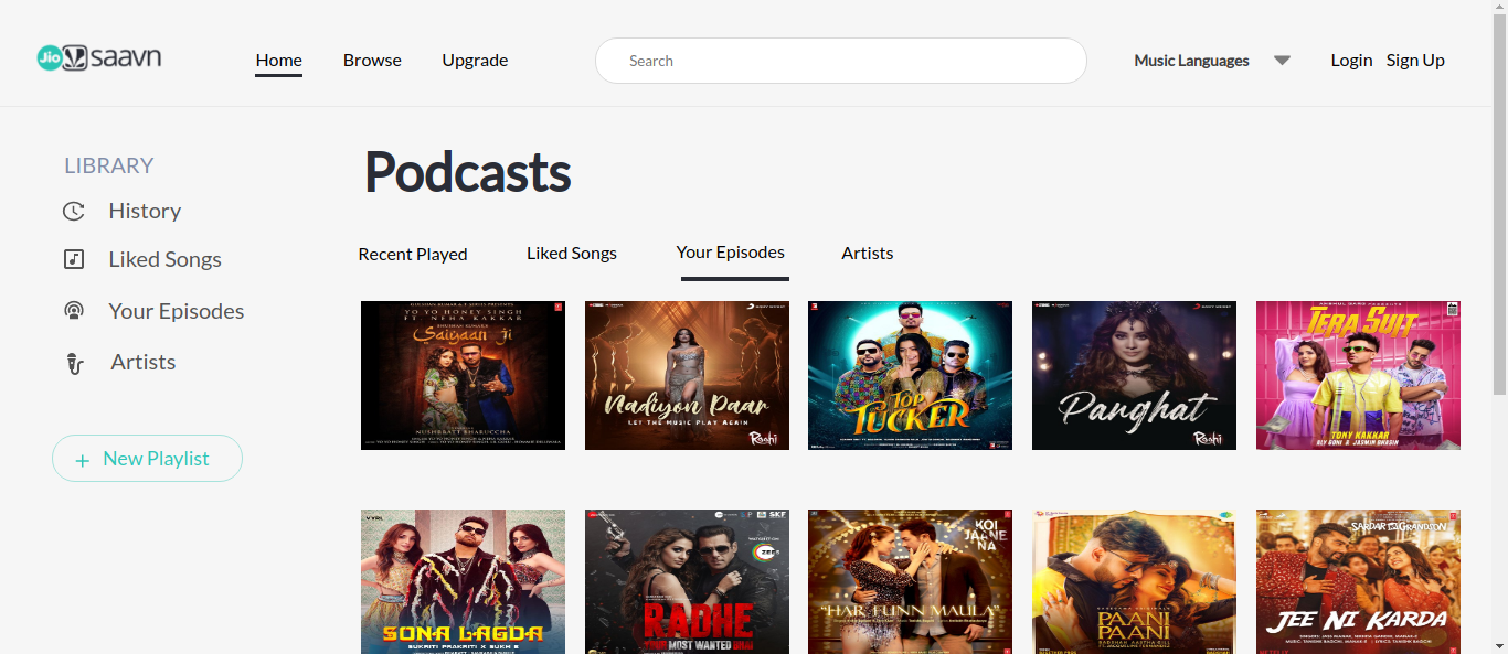 GitHub - Sabareesh-Subramanian/JioSaavn_Clone: This repository has the UI clone of JioSaavn.com ...