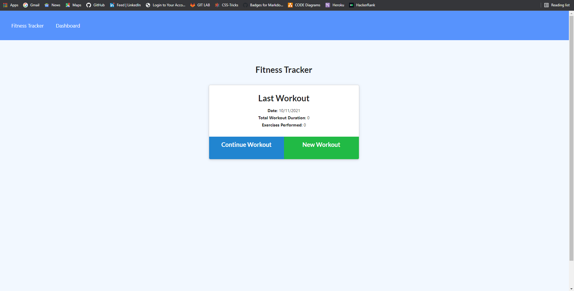 GitHub - Adeamer/Workout-Tracker