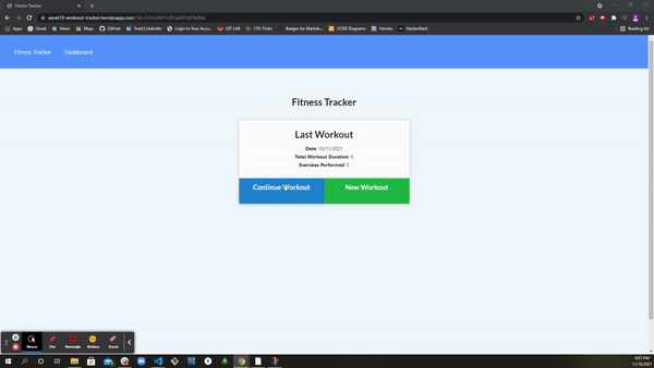 GitHub - Adeamer/Workout-Tracker