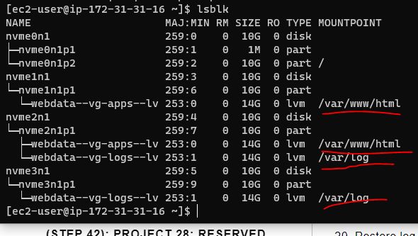 GitHub - onyeka-hub/Project-6: Prepare storage infrastructure on two Linux servers and implement ...