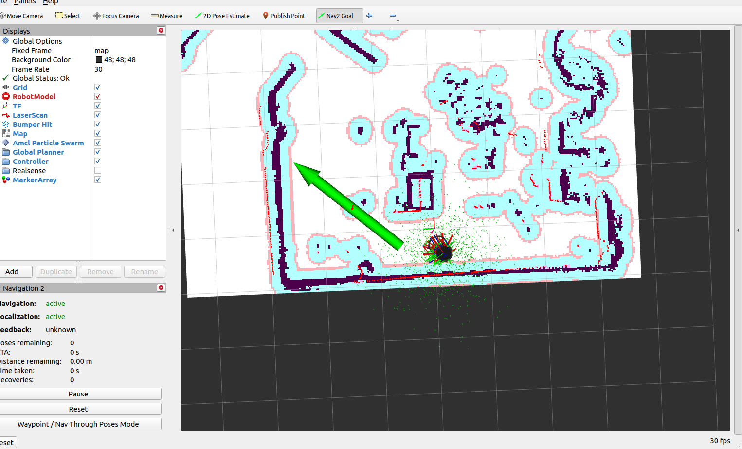 Navigation with rviz on already mapped room doesn't work properly · Issue #45 · turtlebot ...