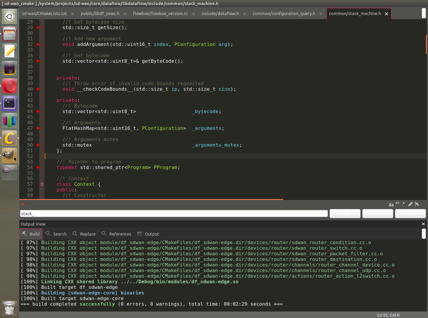 C/C++ tagging broken on v15.x (filesystem project) · Issue #2854 ...