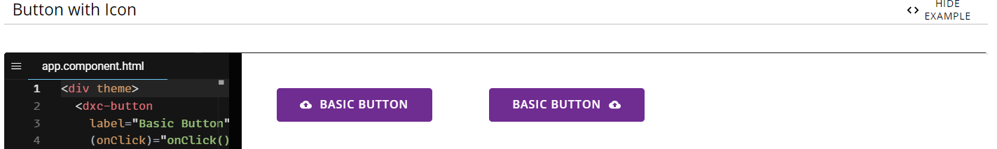 Button Component Specs · Issue 160 · Dxc Technologyhalstack Style Guide · Github 