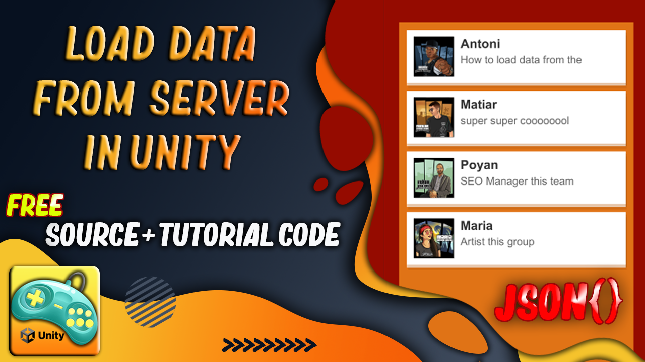 GitHub - UnityFreeGames/LoadDataFromServer__JSON-Unity2D-Games