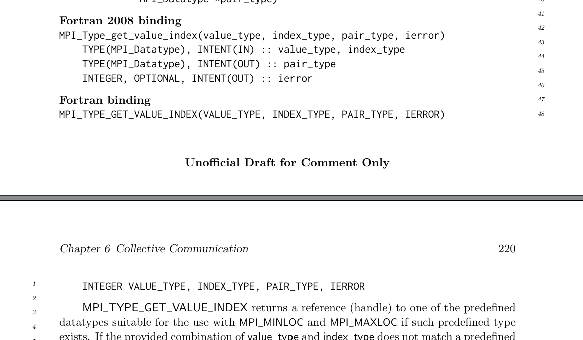 Bindings are sometimes split at unfavorable places · Issue #682 · mpi-forum/mpi-issues · GitHub