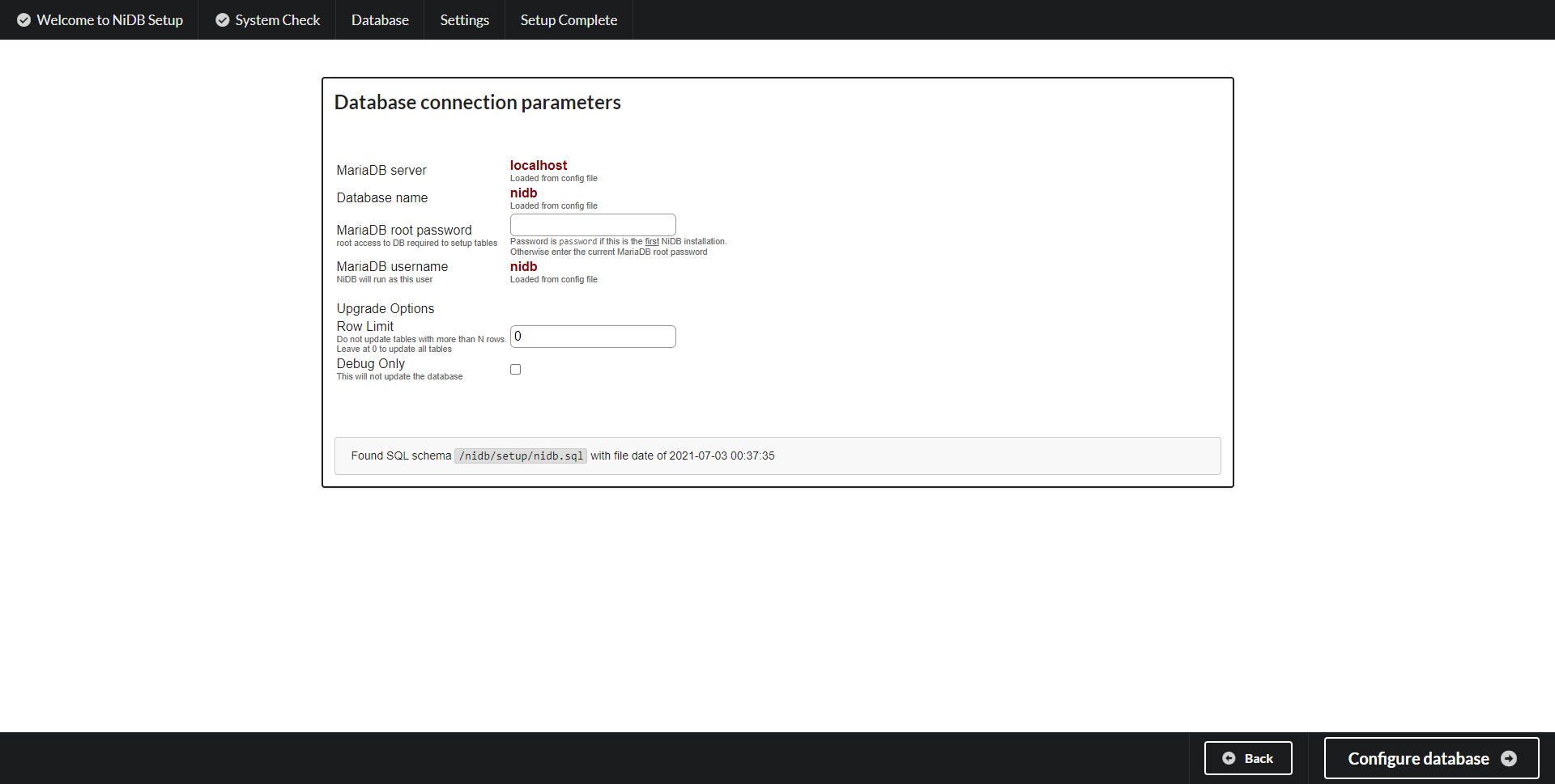 nidb | NeuroInformatics Database