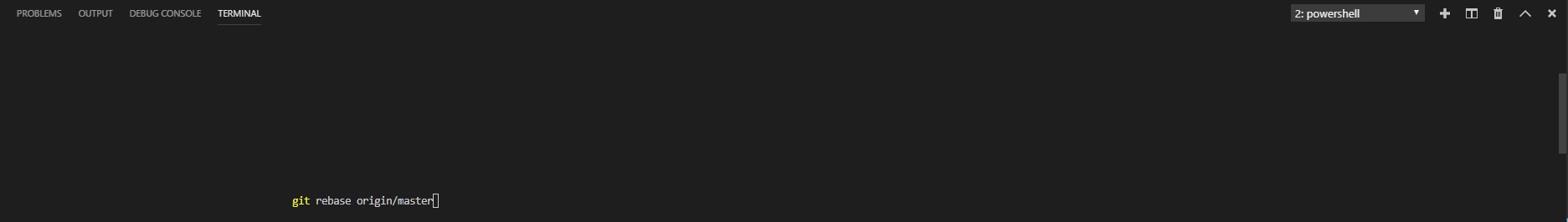 Blank space opening new terminal · Issue #61249 · microsoft/vscode · GitHub