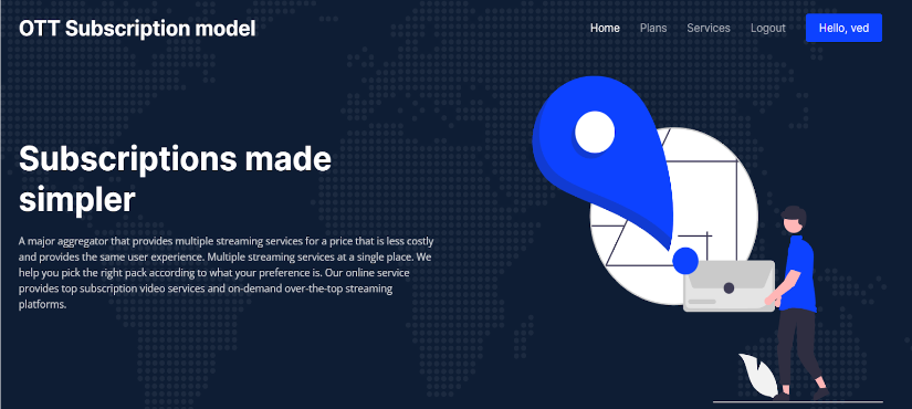 GitHub - MiniProjectIT/OTT_Subsciption_Model: Combined OTT Subscription Website