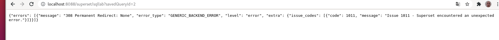 unable to open a saved query · Issue #16379 · apache/superset · GitHub