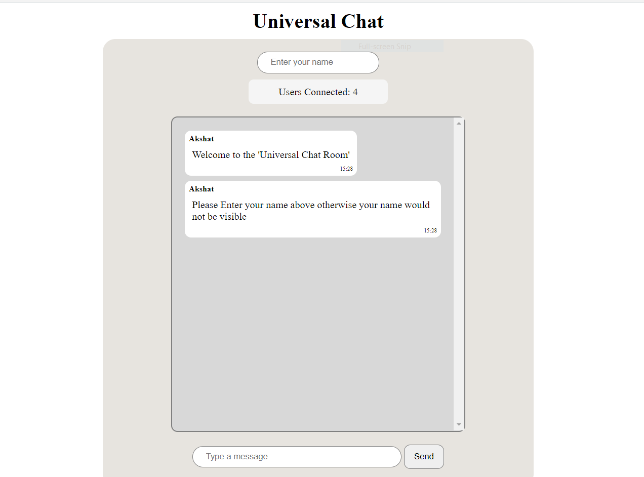 GitHub - Akshat-Maheshwari/Universal-Chat-Room