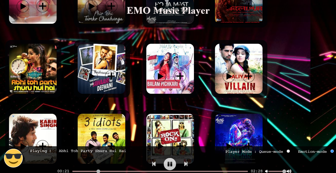 GitHub - anulishinde/EMO_Music_Player: Emotion based music player using Python.