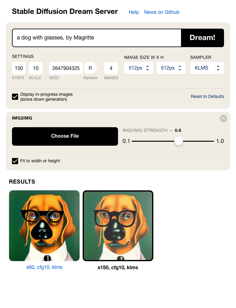 I made a new GUI design for SD · Issue #379 · invoke-ai/InvokeAI · GitHub