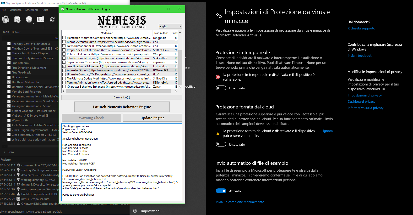 Windows Defender Prevents Generation · Issue #623 · ShikyoKira/Project-New-Reign---Nemesis-Main ...