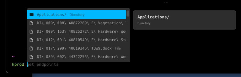 Alias intellisense and autocomplete · Issue #2047 · warpdotdev/Warp · GitHub
