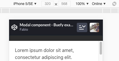 Modal: Display close button in mobile version · Issue #2621 · buefy/buefy · GitHub