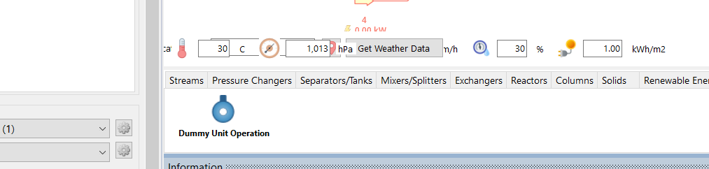 [Bug] Weather toolbar at the bottom of flowsheet: UI elements get disordered - Allow Hide ...