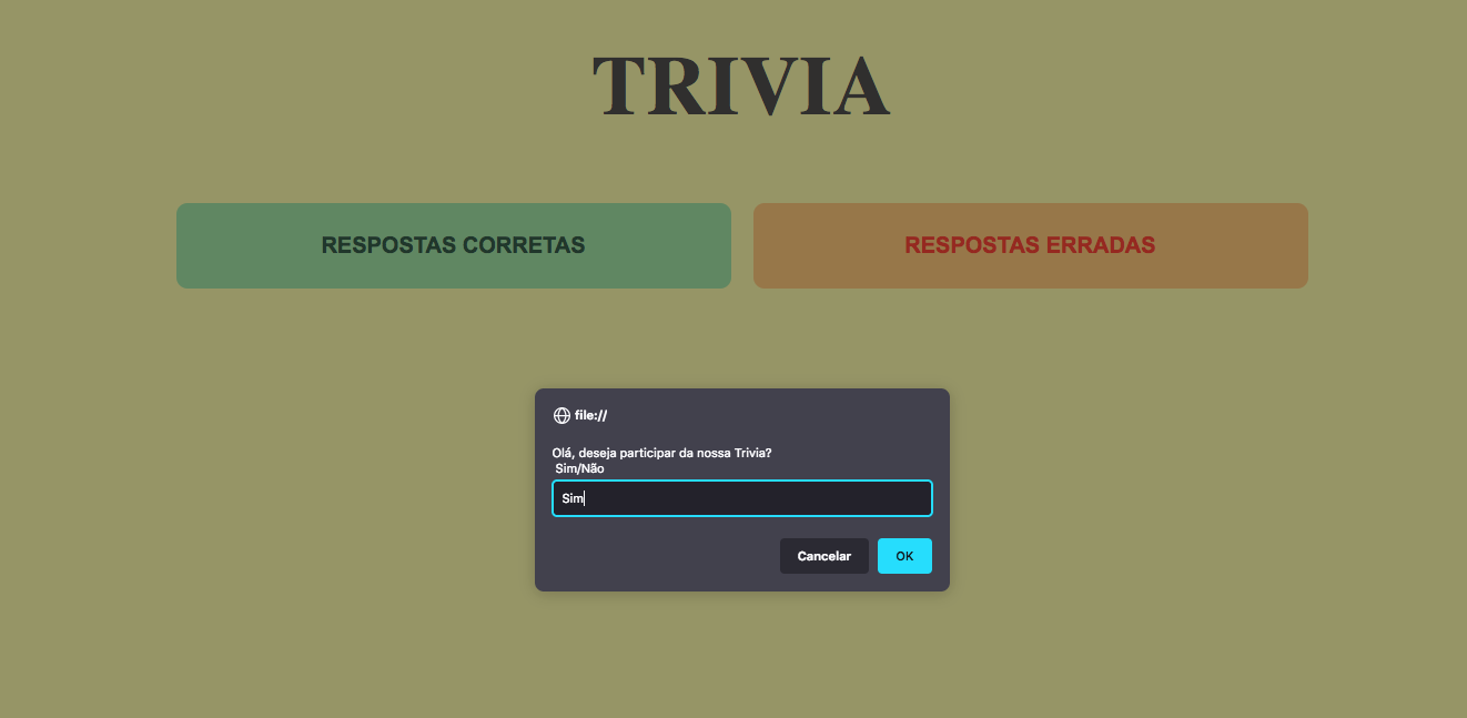 GitHub - EricaSerpa/Trivia-Jogo-de-Perguntas-e-Respostas: Trivia é um projeto proposto para a ...