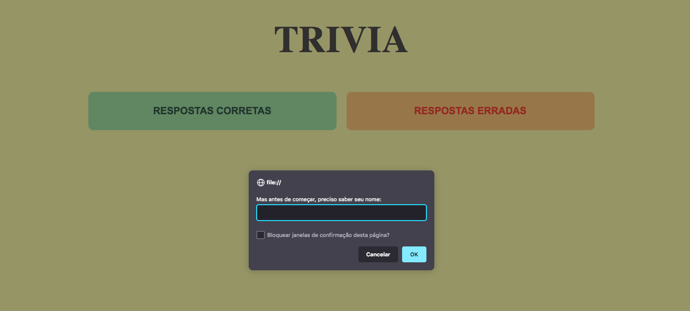 GitHub - EricaSerpa/Trivia-Jogo-de-Perguntas-e-Respostas: Trivia é um projeto proposto para a ...