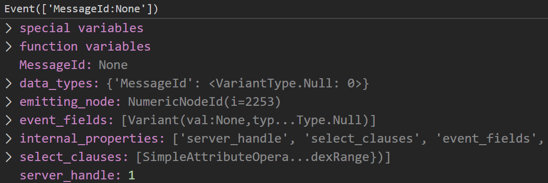 subscribing with custom filter returning None · Issue #1357 · FreeOpcUa/python-opcua · GitHub